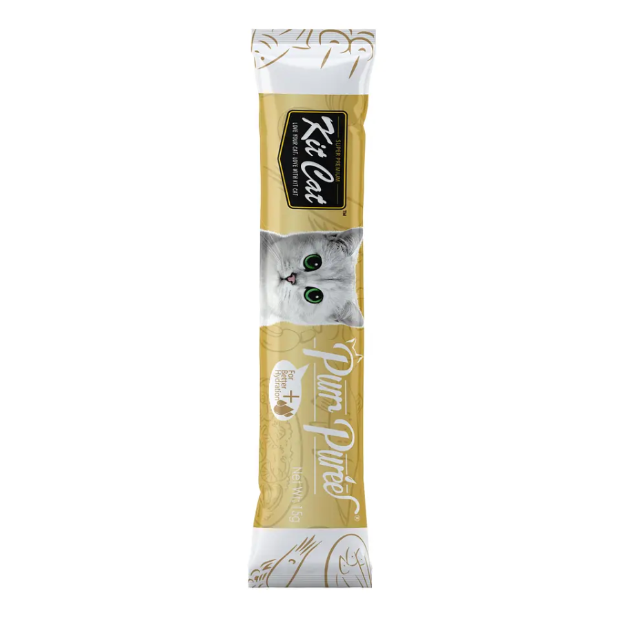 Kit Cat Purr Puree Atún y Fibra (Hairball) Snack Para Gatos – B-Pets